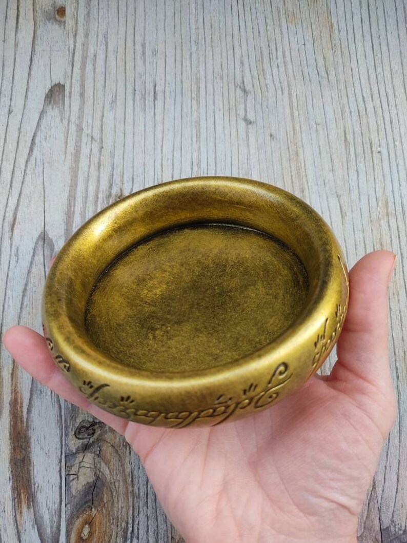 One Ring Bowl Dish Table Decor Lord of the Rings the - Etsy