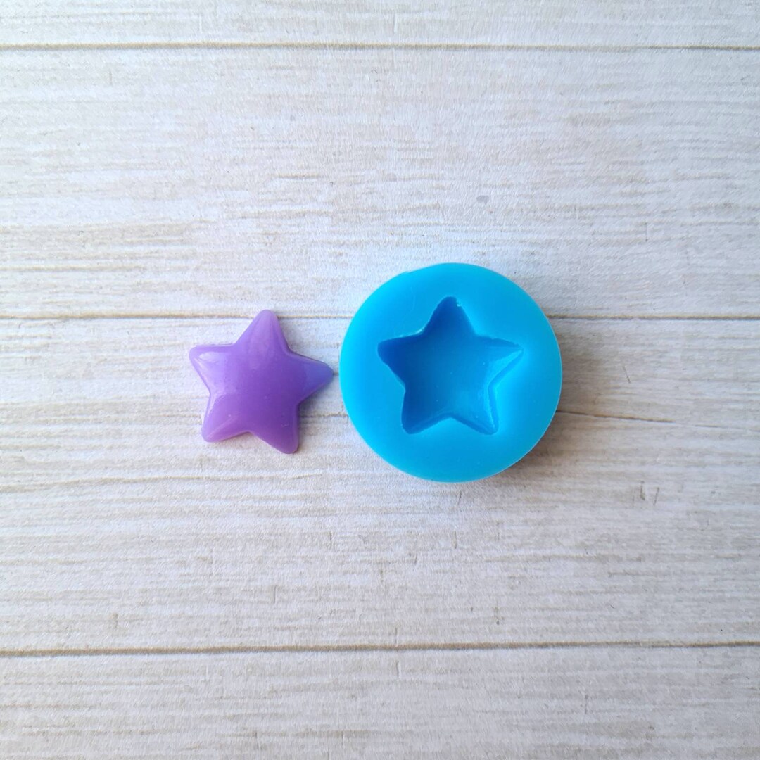 Star Mold 19.8mm Silicone Moulds Polymer Clay Mold Soap - Etsy