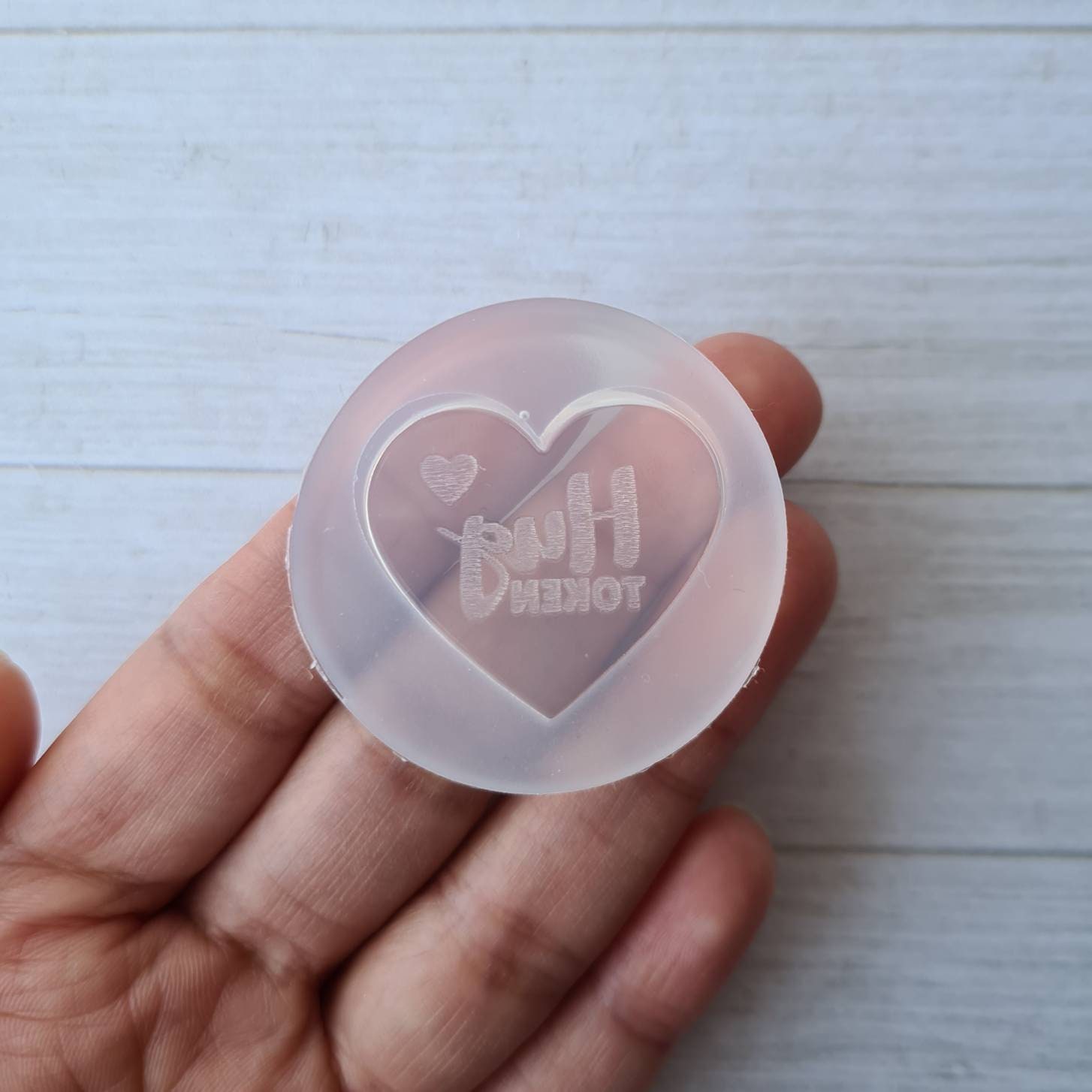 Resin Hug Token Mould 30mm Hug Token Mold Flexible Silicone | Etsy