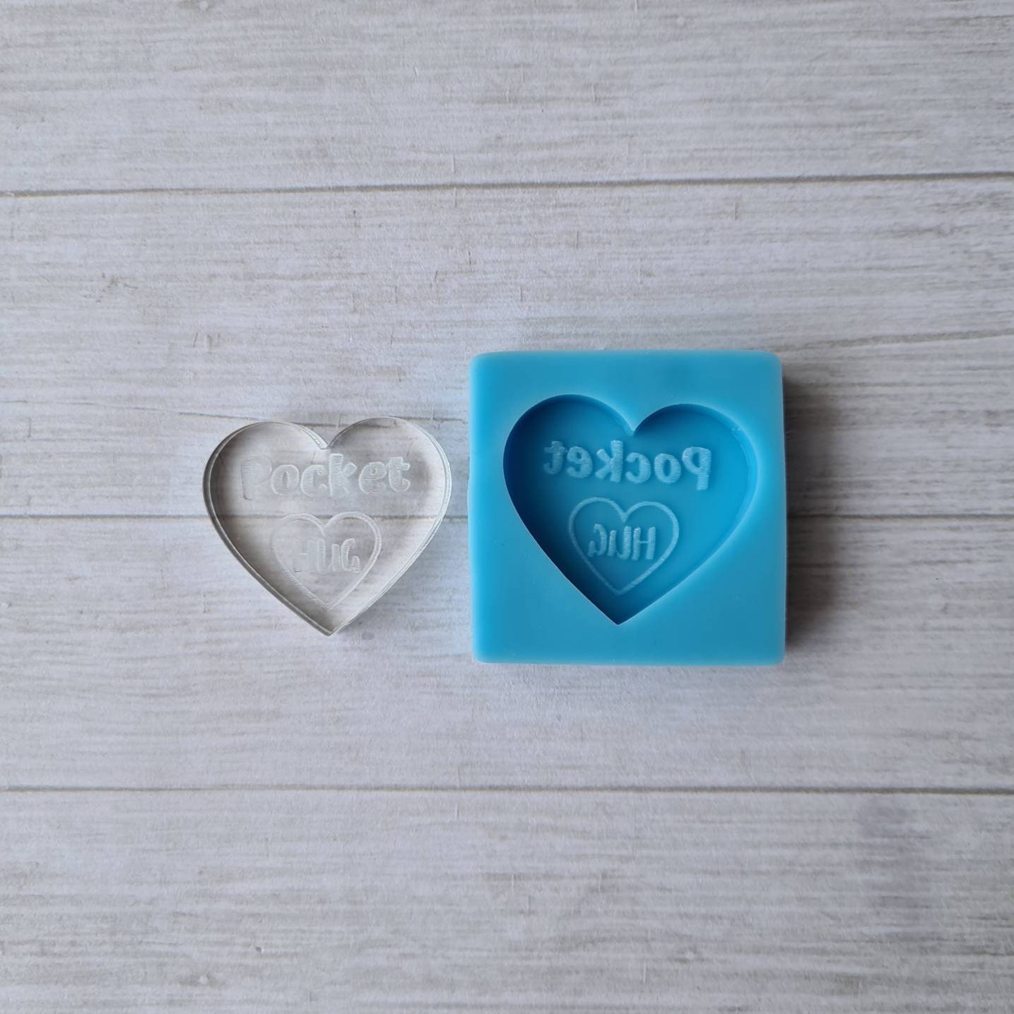 Resin Pocket Hug Mold 35mm Pocket Hug Mold Flexible Silicone - Etsy