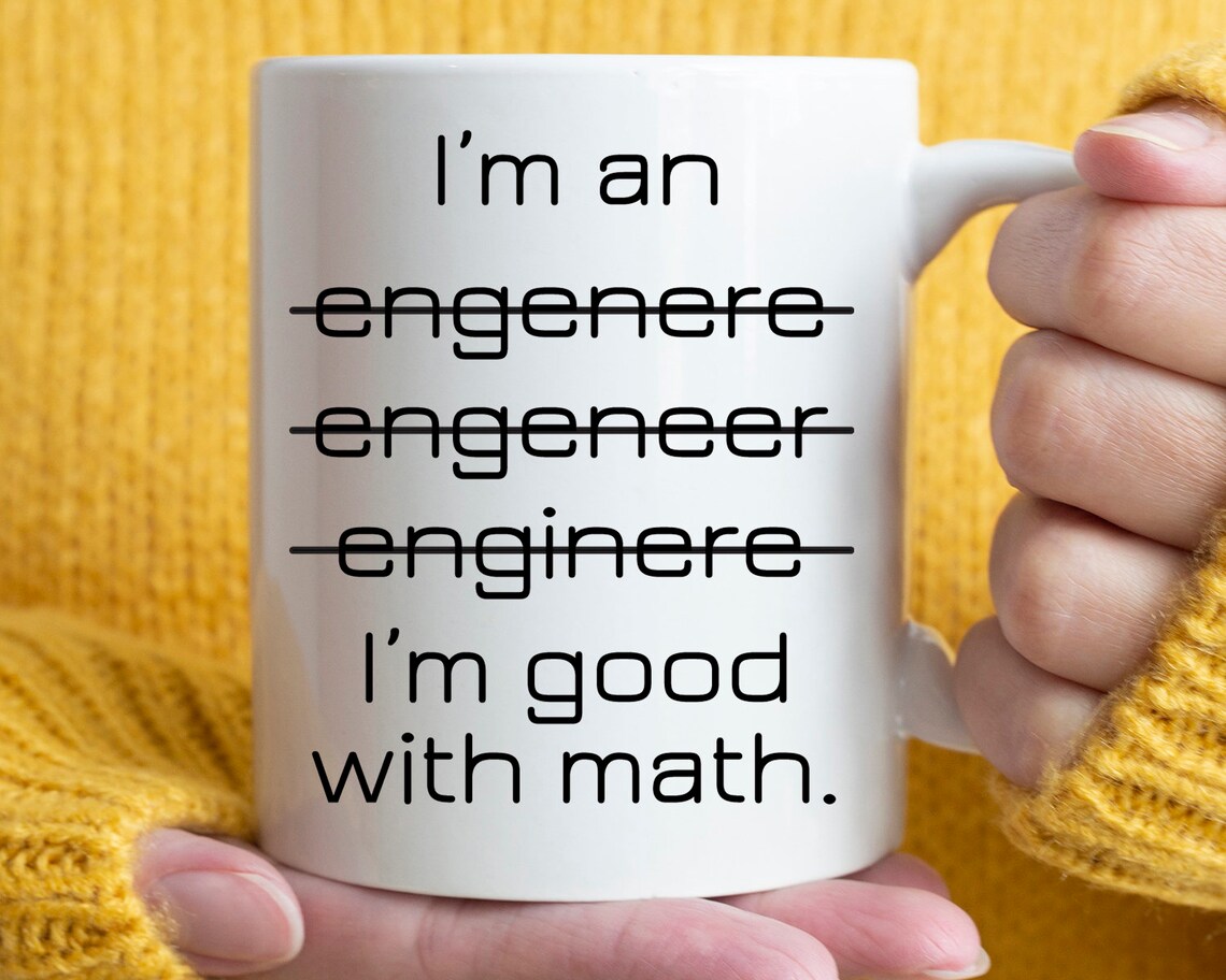 Engineer Gift Gift for Engineer Funny Engineer Mug - Etsy