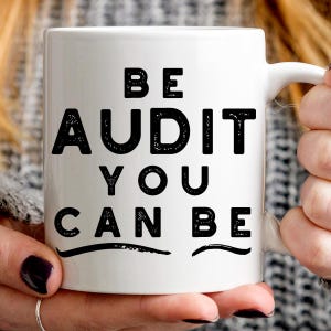 Accountant Mug, Be Audit You Can Be Mug, Funny Accountant Gift - Etsy