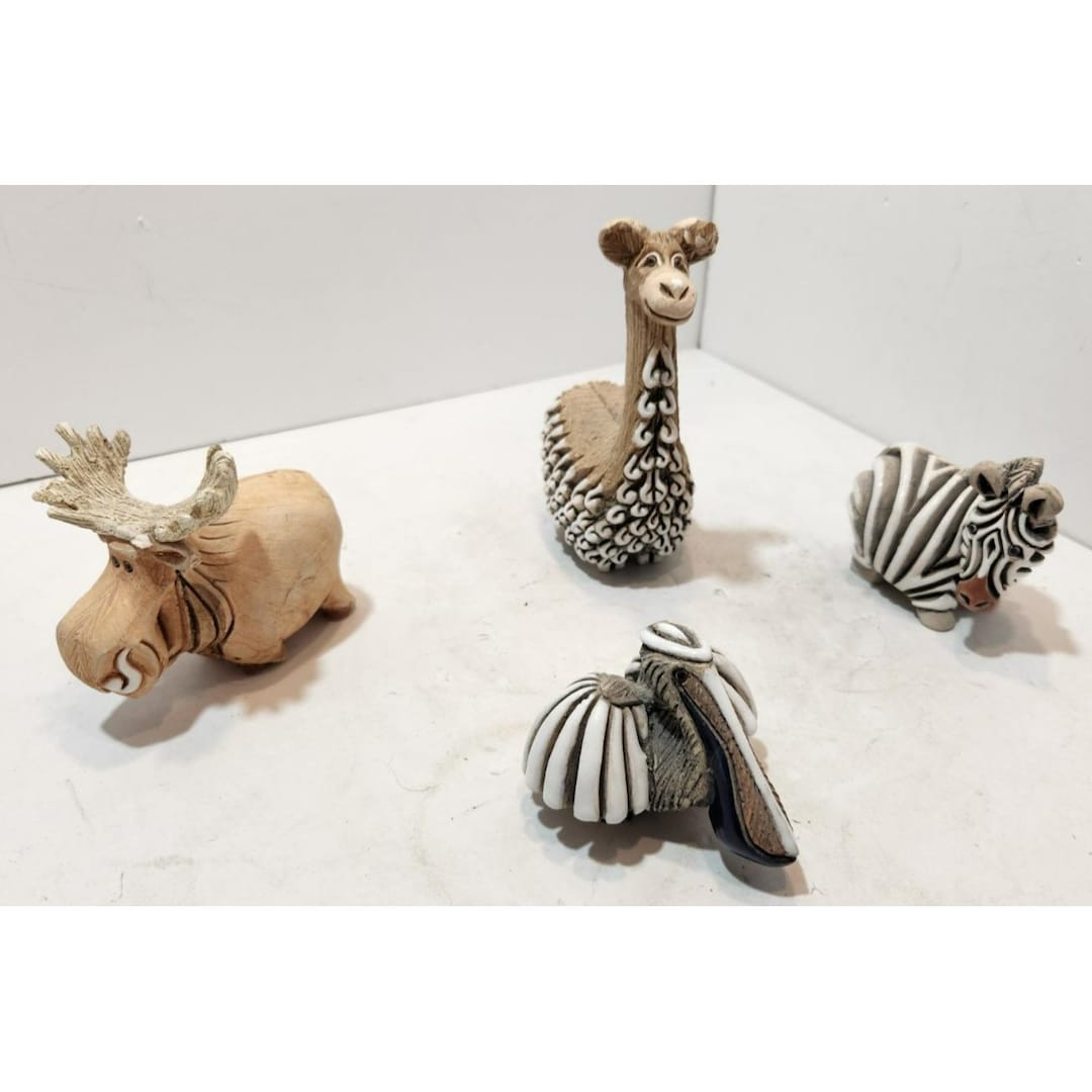 Artesania Rinconada Figurines for Parts Only Replacement Moose Llama ...