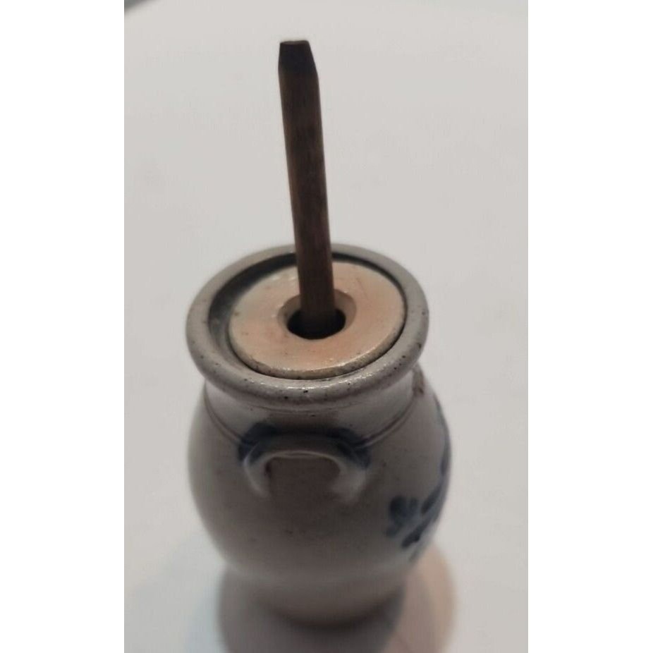 Vtg 1991 Rowe Pottery Dollhouse Miniature Salt Glazed Bird - Etsy