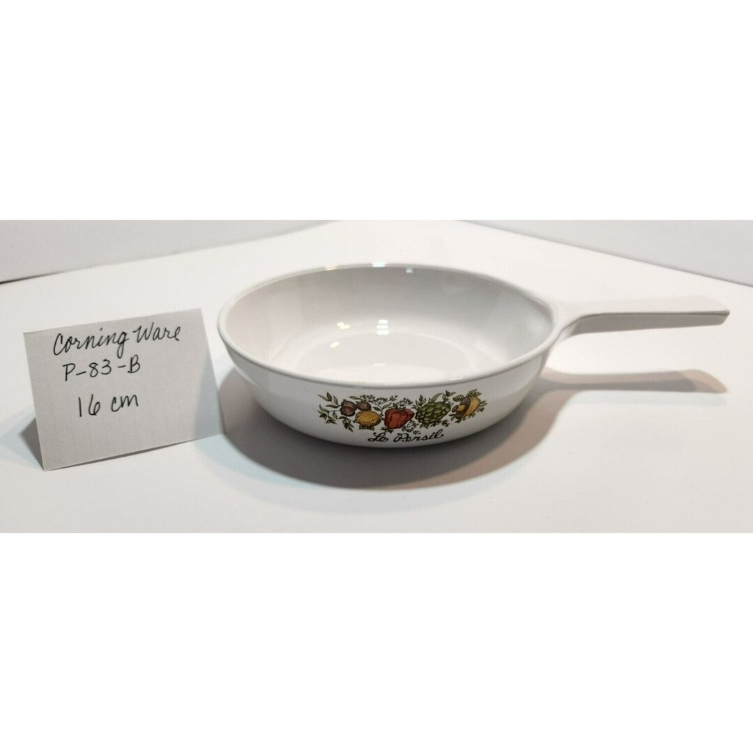 Vintage Corning Ware P-83-B Skillet "le Persil" Pattern Great Condition ...