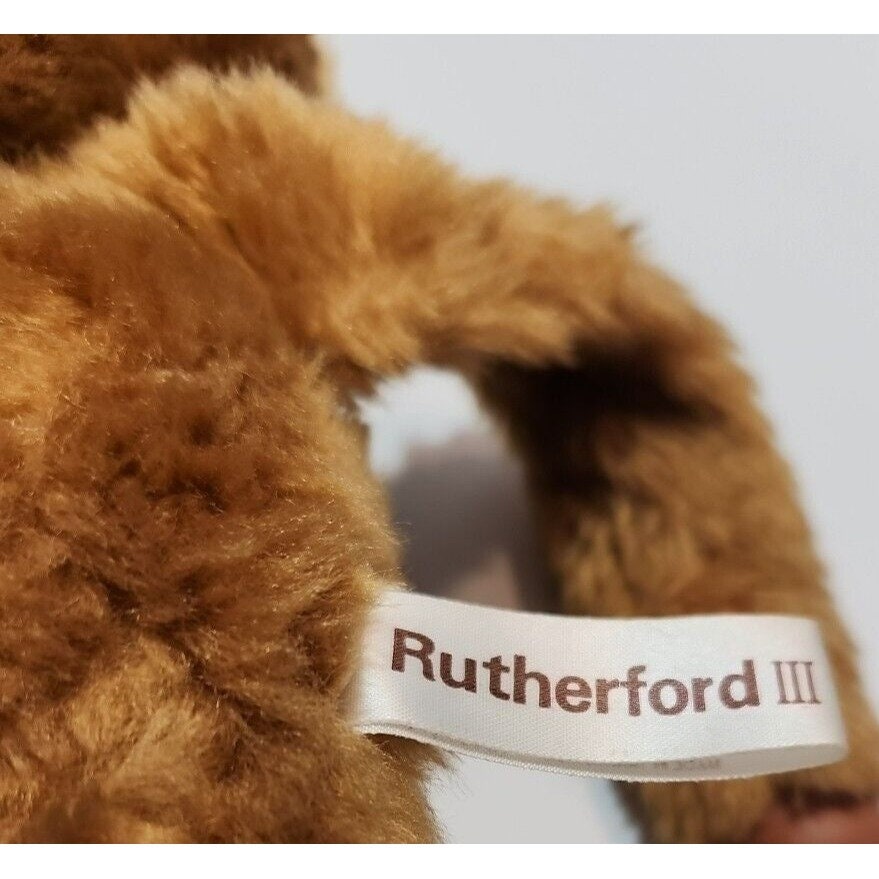 Vtg Russ Berrie Plush Monkey Rutherford III Sucks Thumb Toes Picks Nose ...