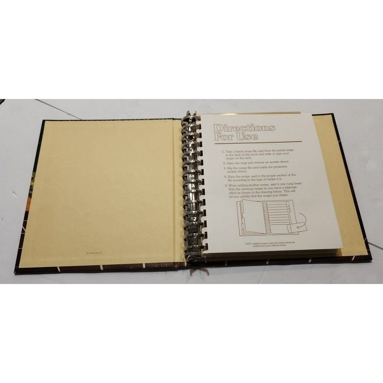Retro Hallmark Recipes Binder Blank Create Your Own Cookbook - Etsy