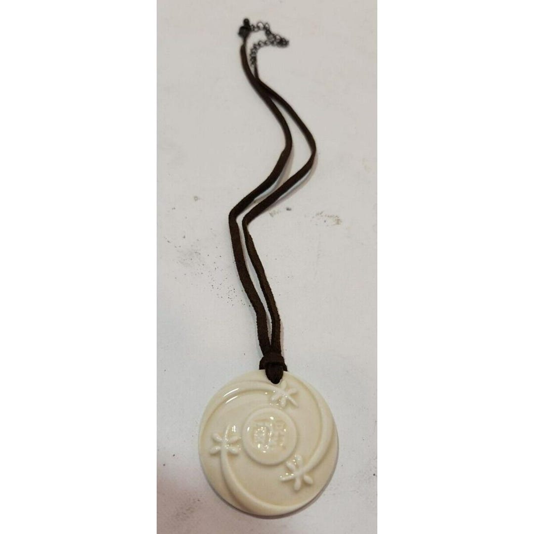 Vintage Avon 2003 Haiku Awakenings White Ceramic Necklace Asian Inspired #G2 - Etsy