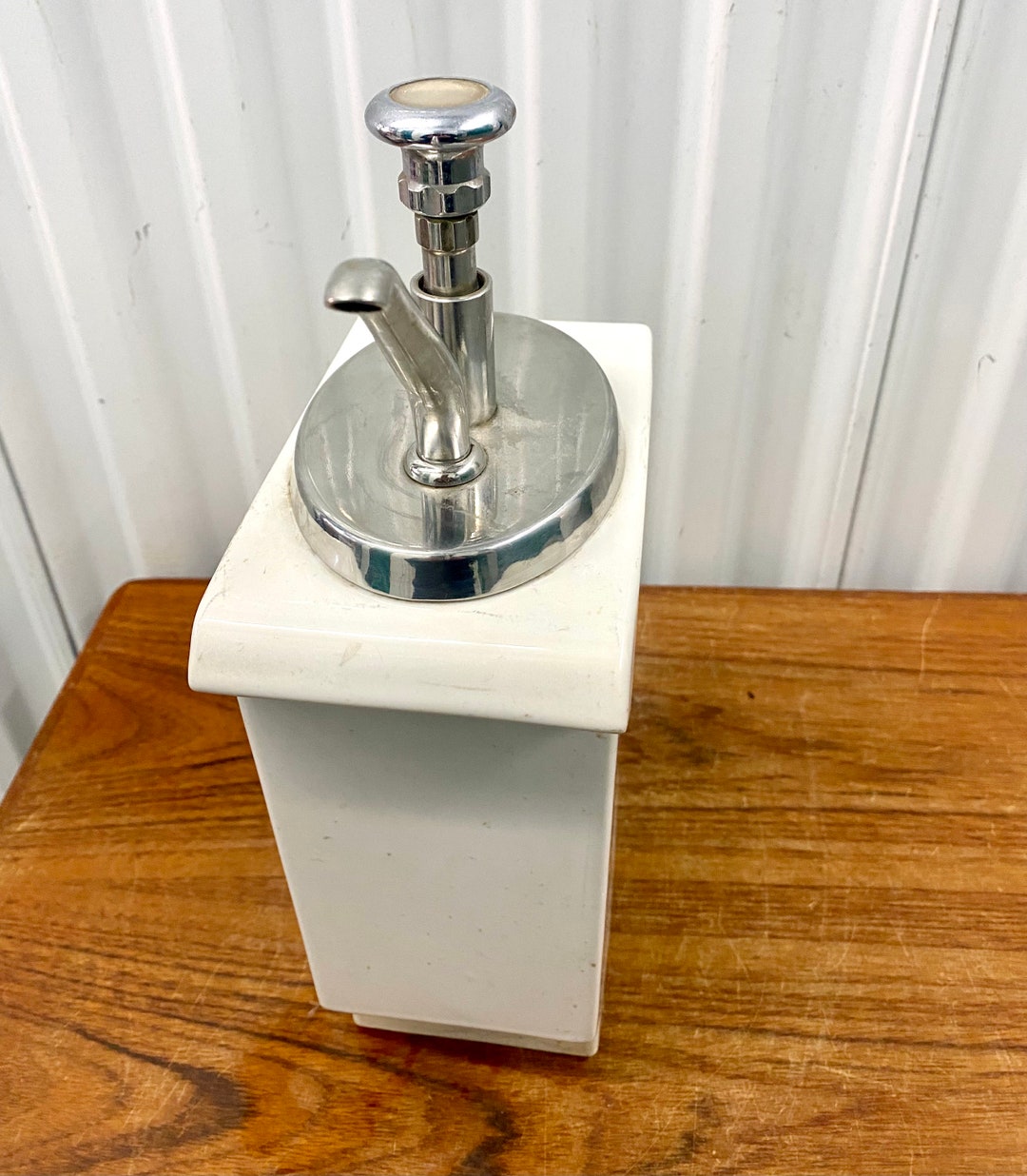 Antique Porcelain Root Beer Soda Fountain Syrup Dispenser - Etsy