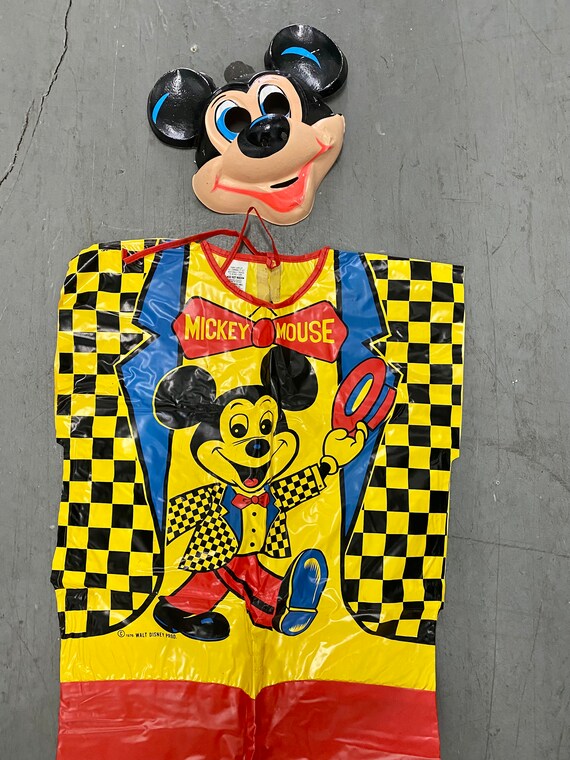 Vintage 1976 Ben Cooper Mickey Mouse Halloween Costum… - Gem