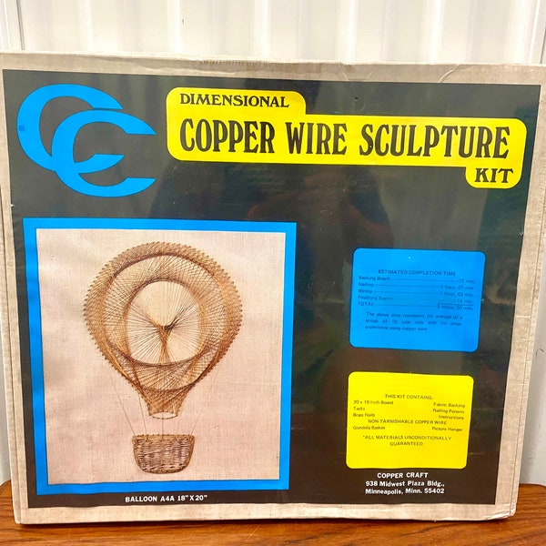 Copper Wire Sculpture Kit - Etsy