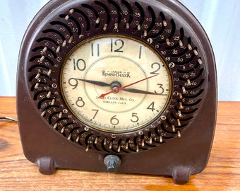Bakelite Clock - Etsy