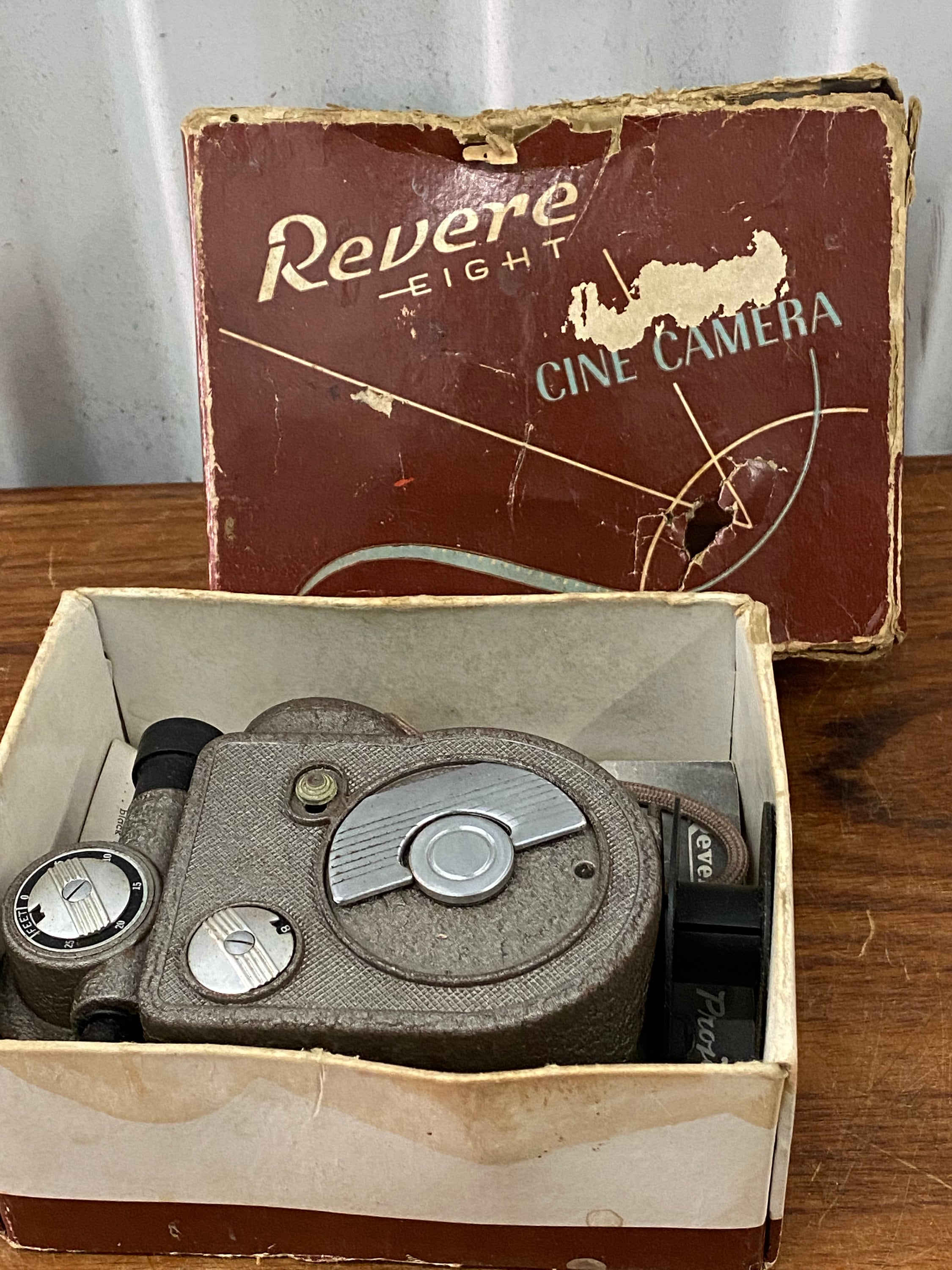 Vintage 1948 Revere Double 8 Film Camera in Orgional Box | Etsy