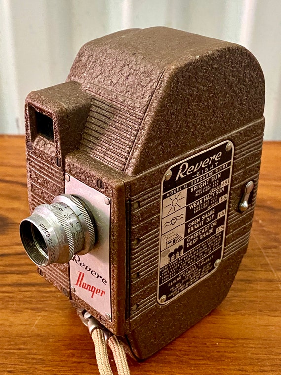 1940S Revere 8 Ranger Model 81 8mm Film Movie Camera Retro | Etsy