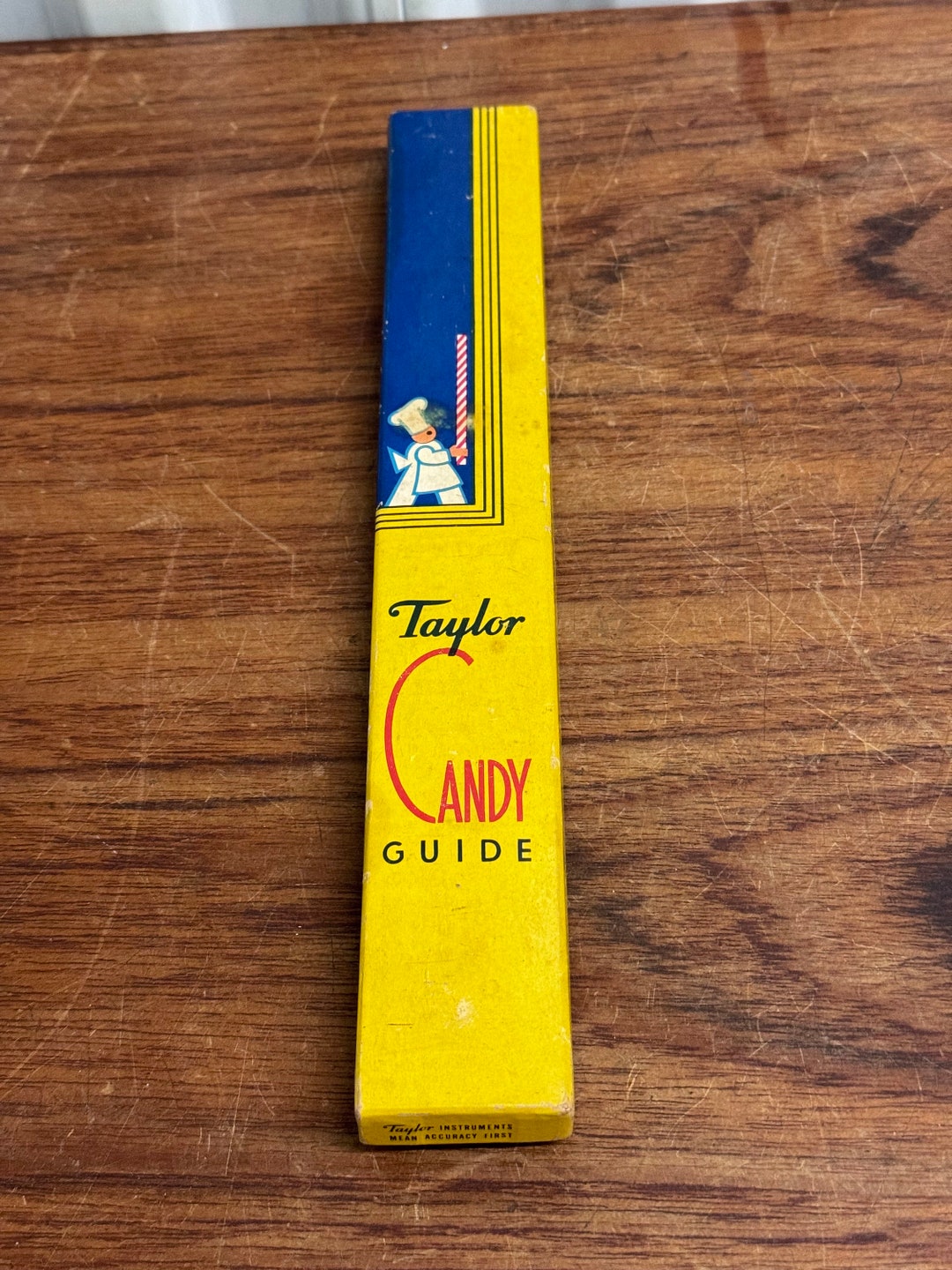 Taylor Candy Guide Deep Frying Thermometer in Box W/ Instructions - Etsy