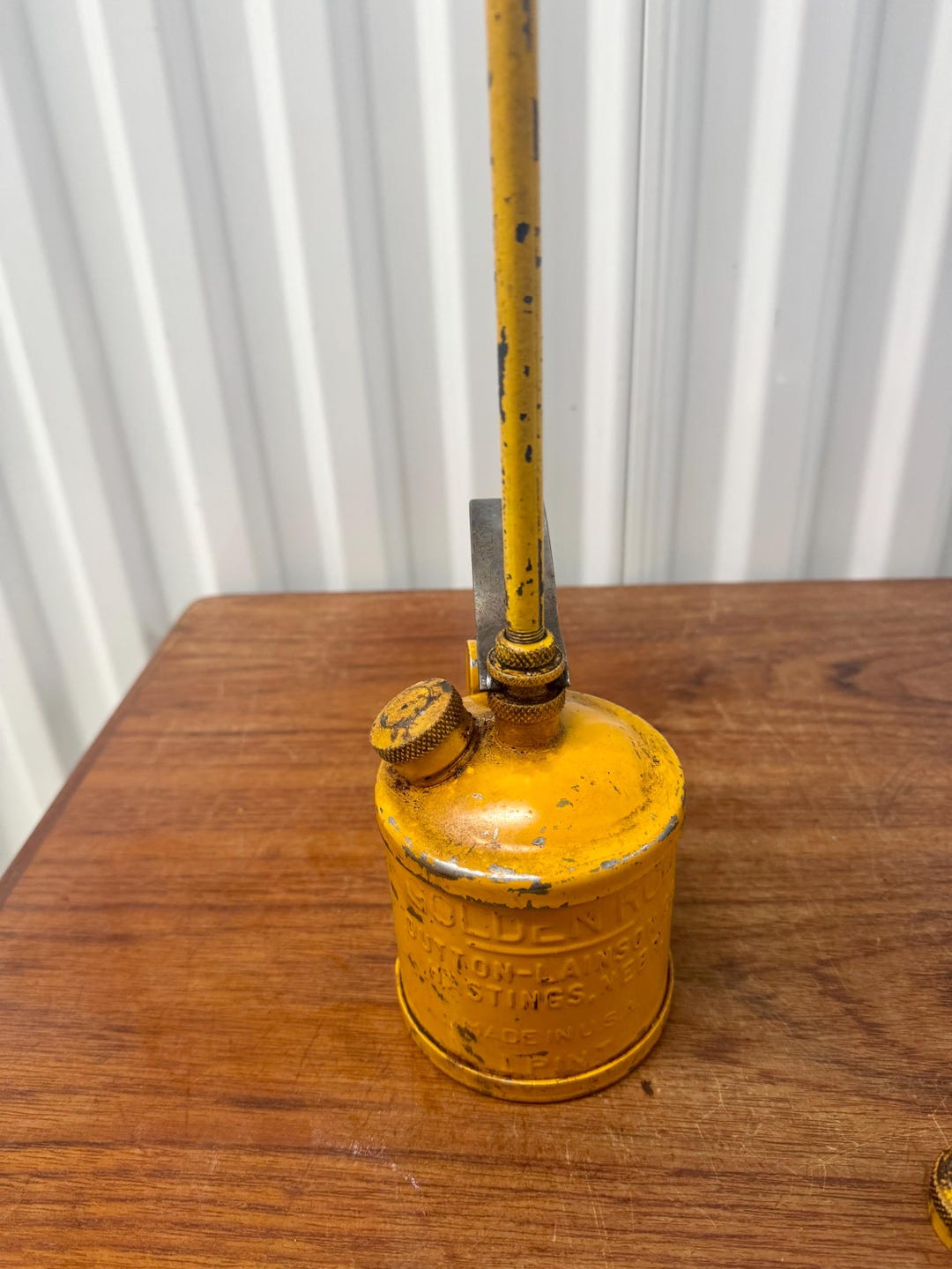 Vintage 1948 Original Golden Rod Flexible Oiler Dutton-lainson Co. 1 ...