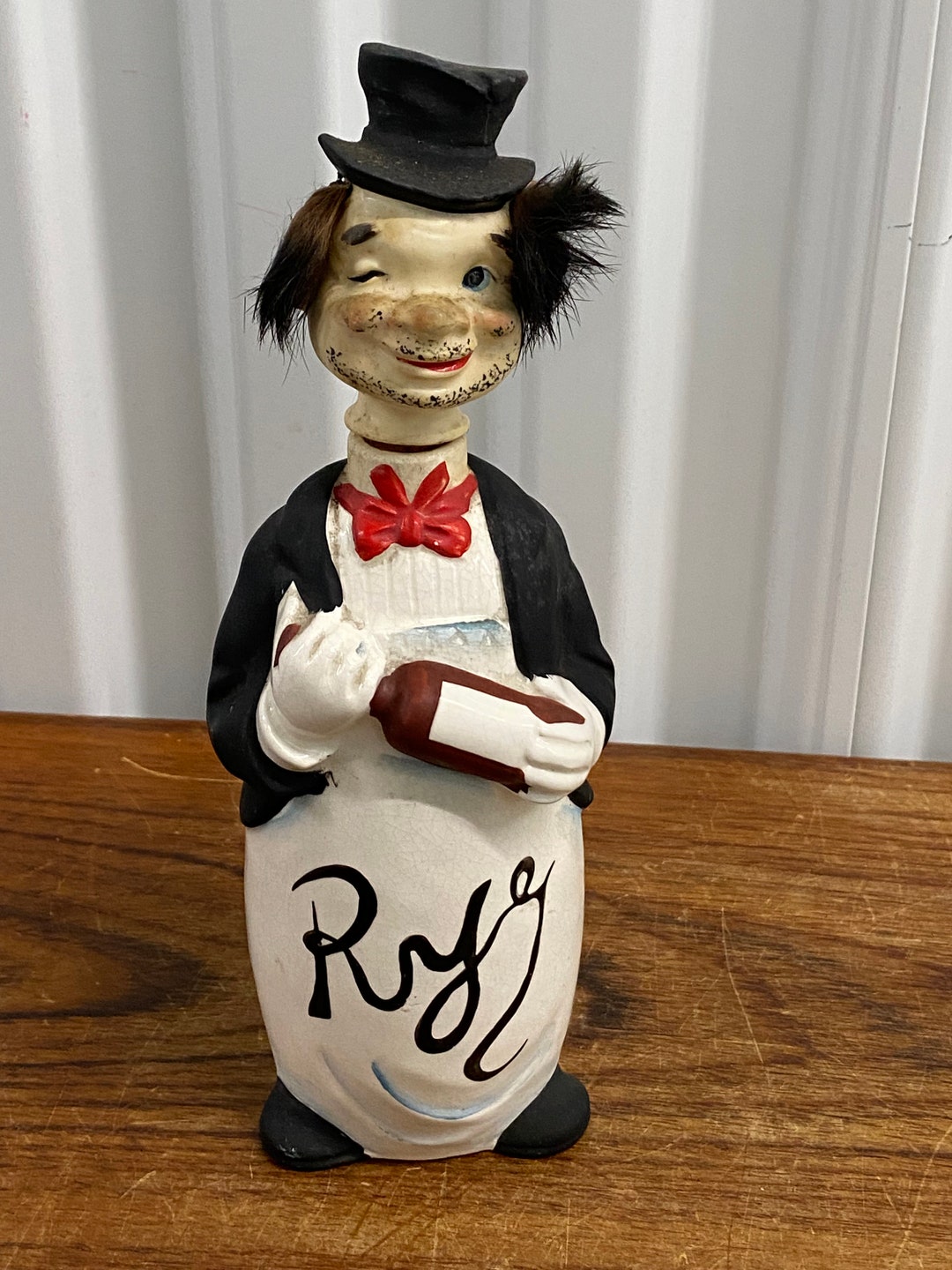 Vintage Mid Century Japanese Hobo Rye Whiskey Decanter - Etsy