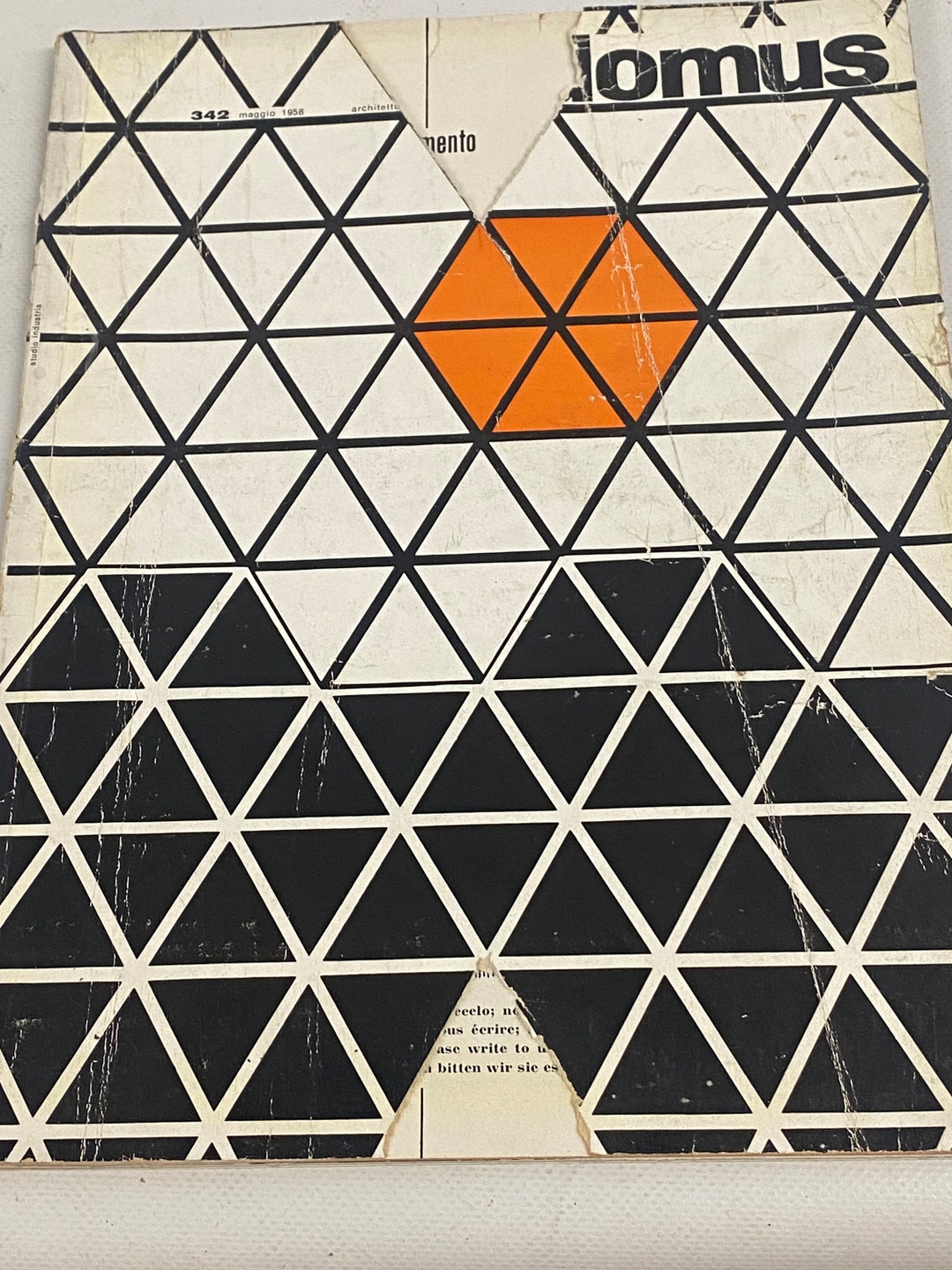 Domus Mid Century Italian Design Magazine George Nelson Gio Ponti March ...