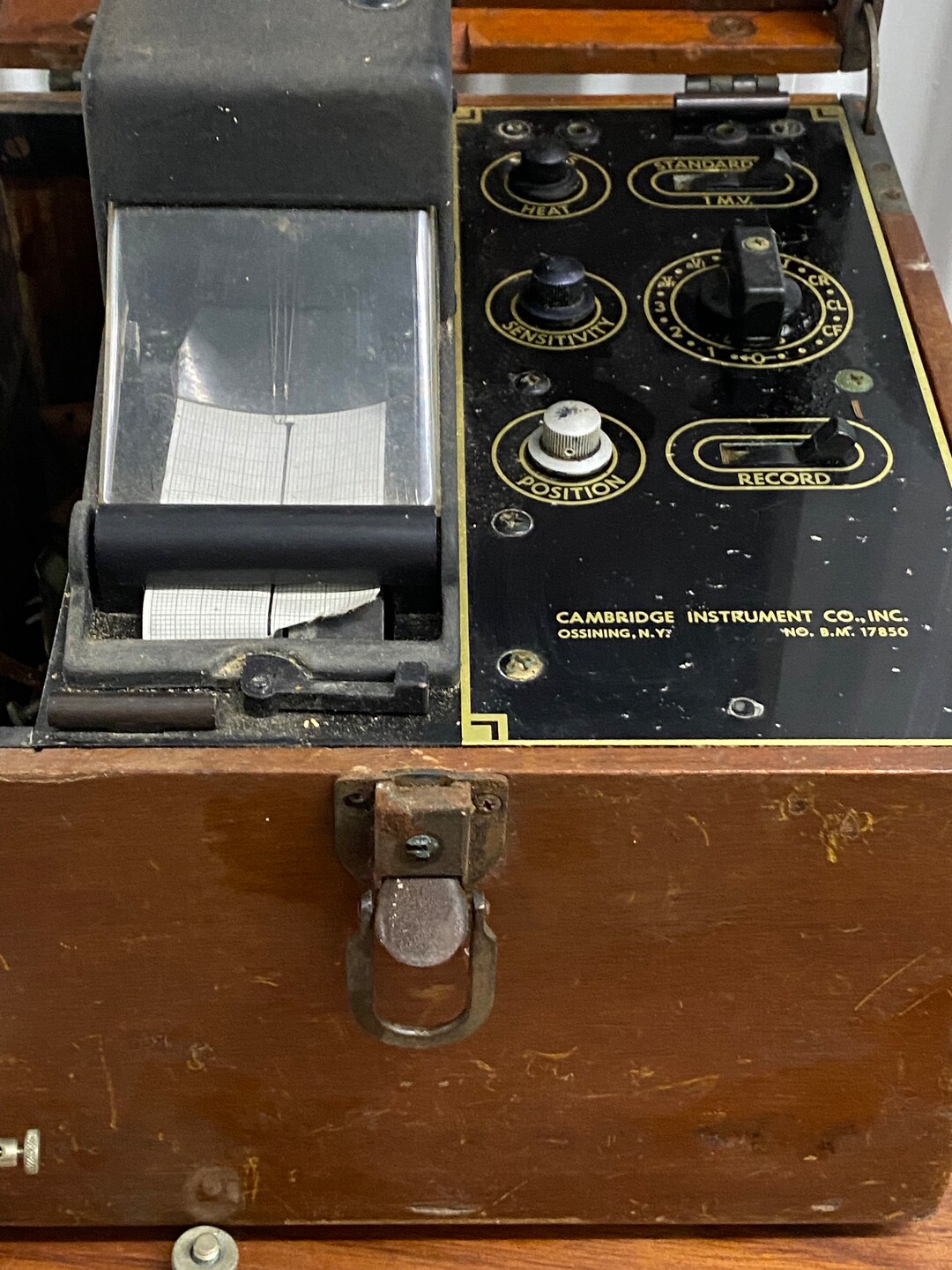 Vintage Cambridge Instrument Simpli-scribe Electrocardiograph Portable ...