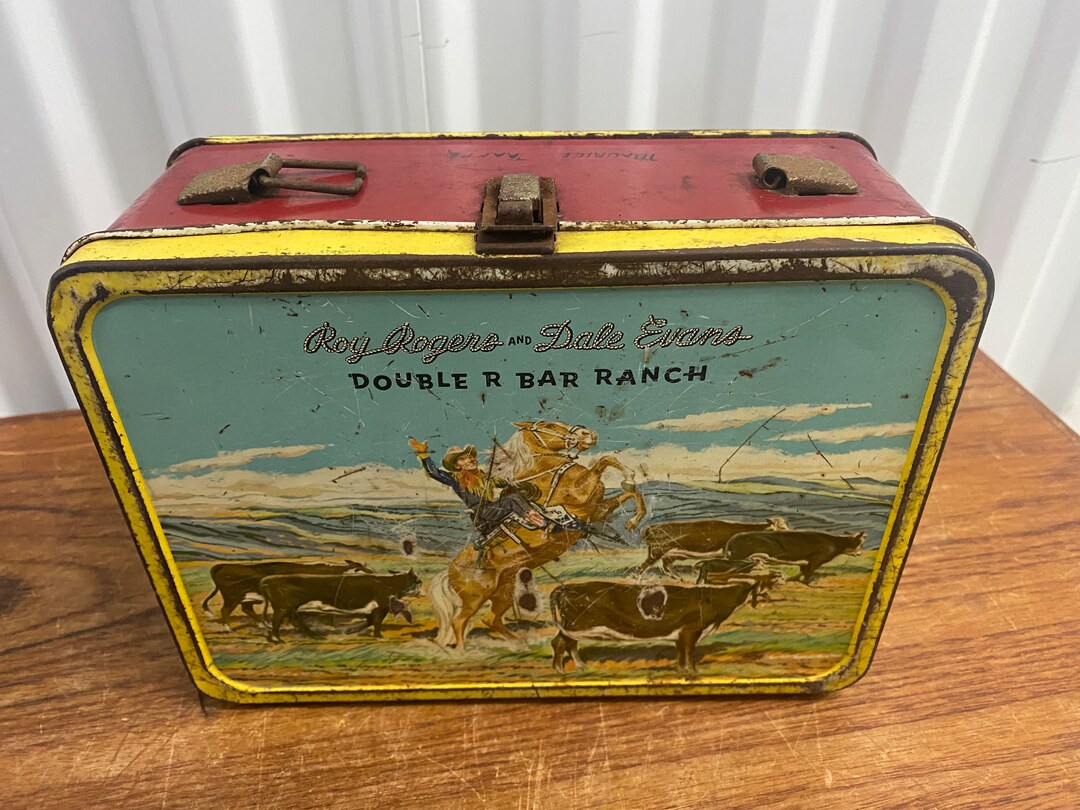 1950's Roy Rogers and Dale Evans Lunch Box - Etsy