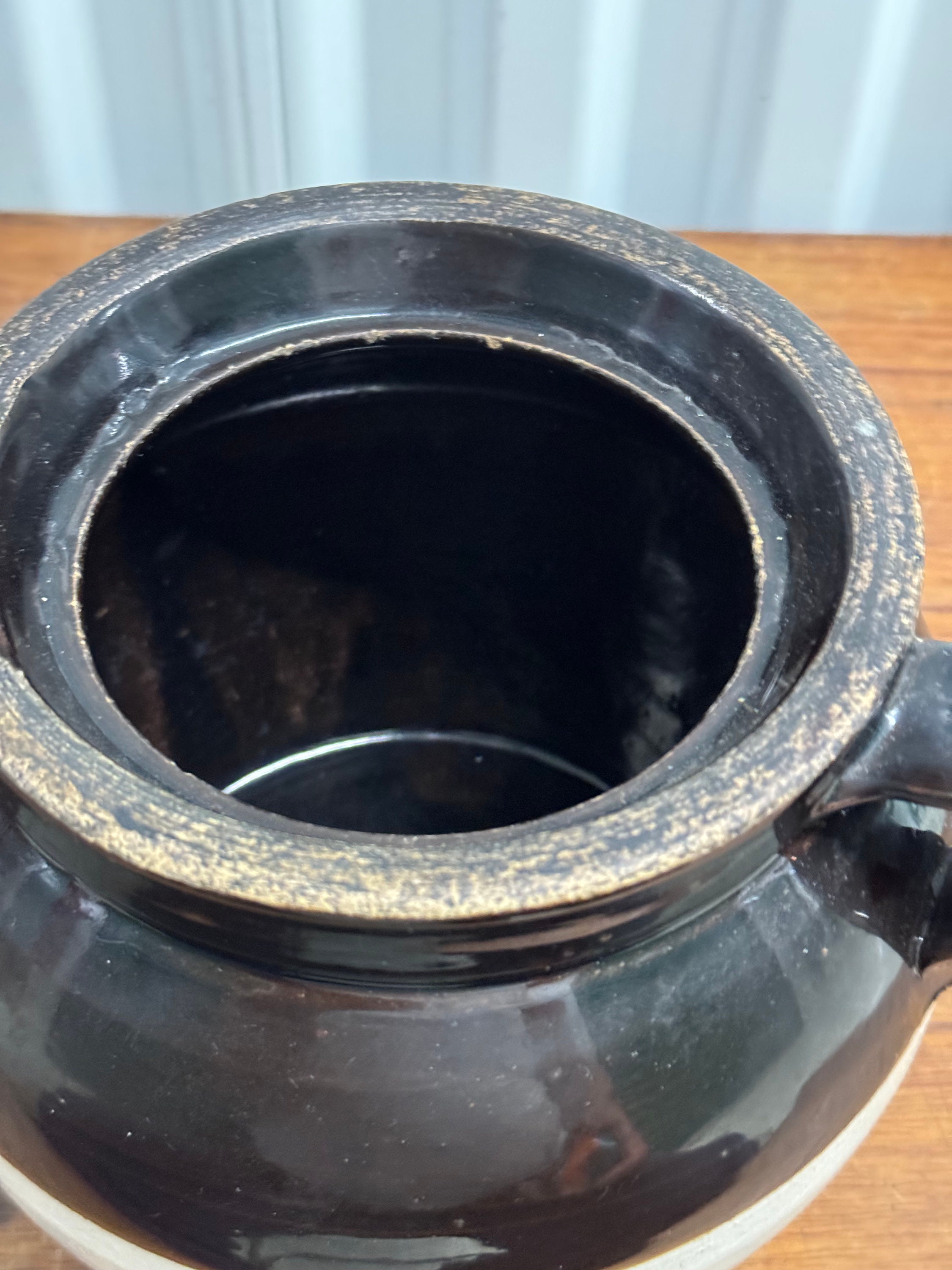 Vintage Robinson Ransbottom Stoneware Jug Crock Pottery Marked 3qts ...
