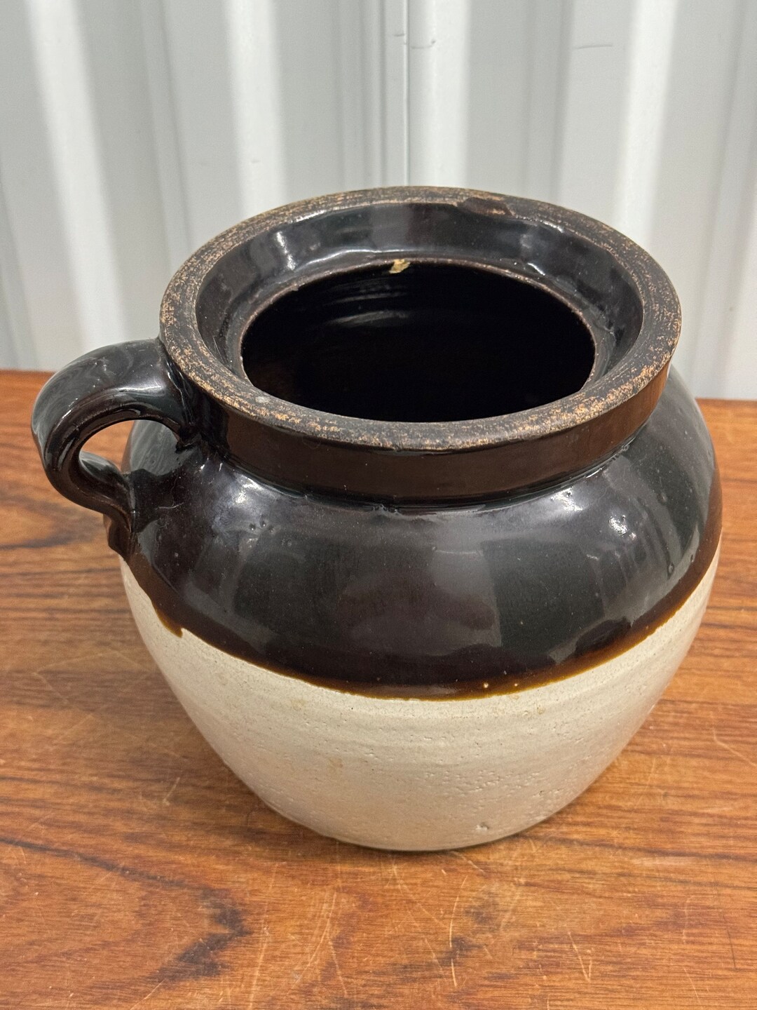 Vintage Robinson Ransbottom Stoneware Jug Crock Pottery Marked 3qts ...