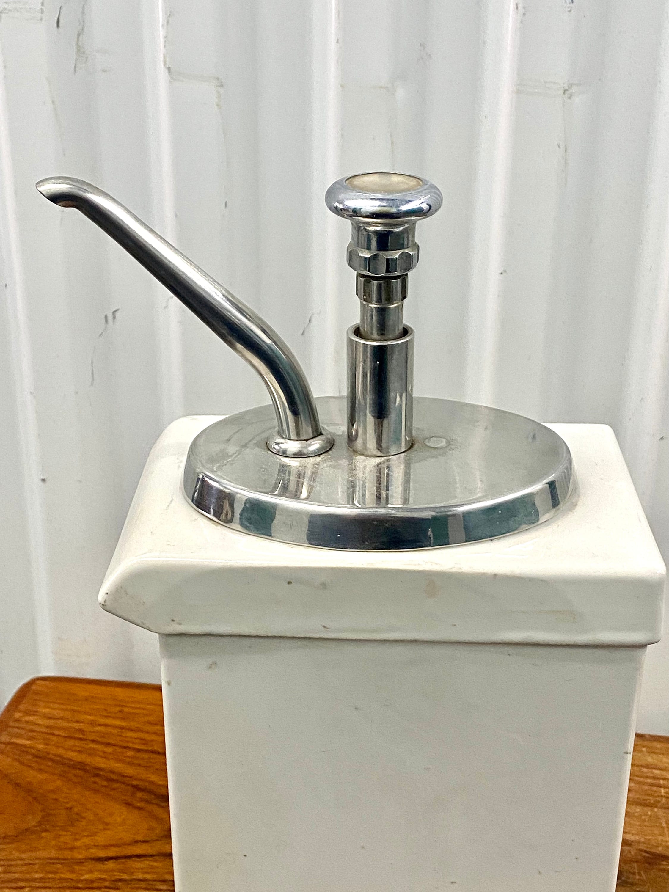 Antique Porcelain Root Beer Soda Fountain Syrup Dispenser - Etsy