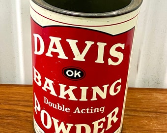 Vintage Royal Baking Powder Tin Red 200g Metal Storage Can South Africa ...