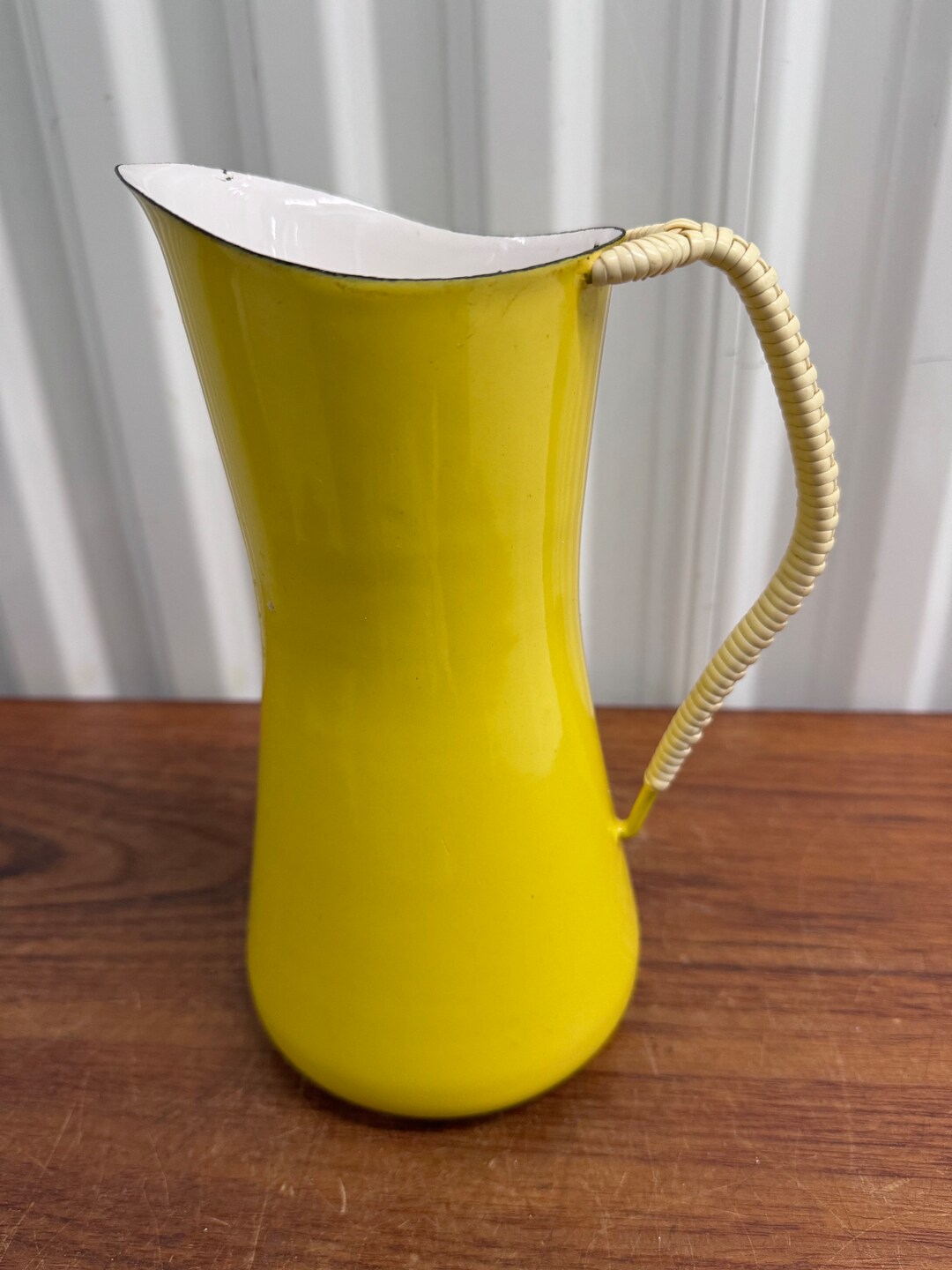 Vintage Mid Century Dansk Yellow Kobenstyle Pitcher 4 Ducks 1950s ...
