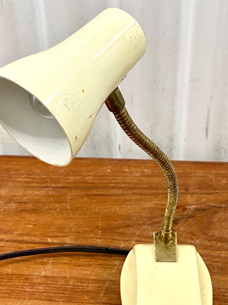 Mid Century Vintage Small Gooseneck Desk Lamp Made in Japan - Etsy