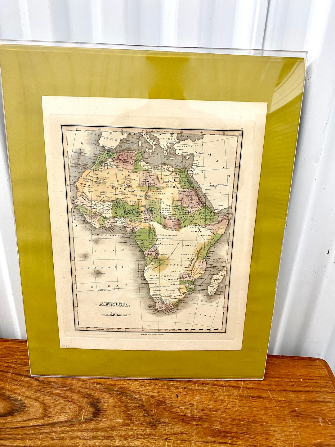 Antique 1829 A Finley Map of Africa - Etsy