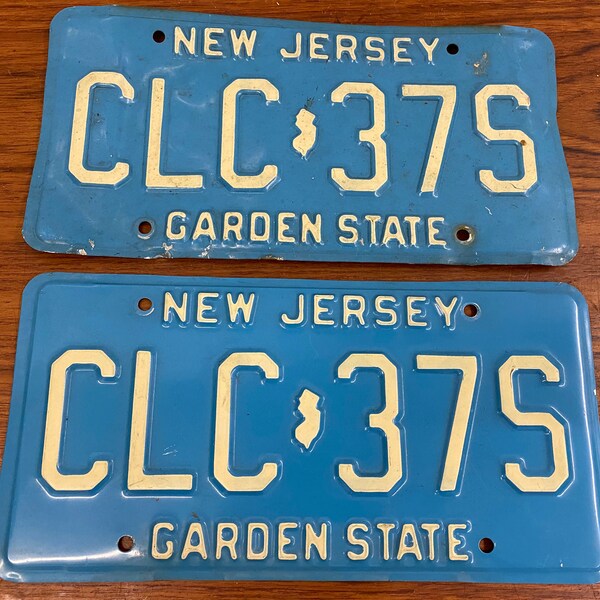 New Jersey Plates - Etsy