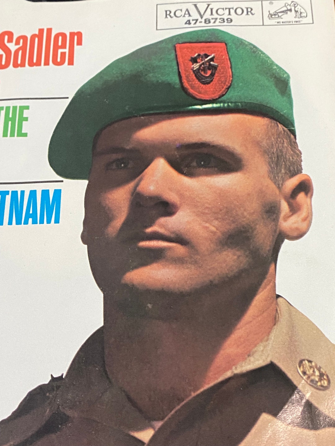 Barry Sadler Ballads of the Green Berets 45RPM - Etsy