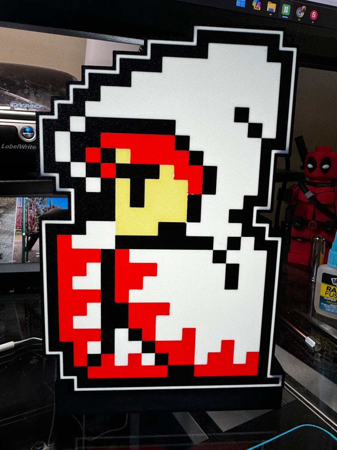 Final Fantasy White Mage LED Light Box Pixilart - Etsy