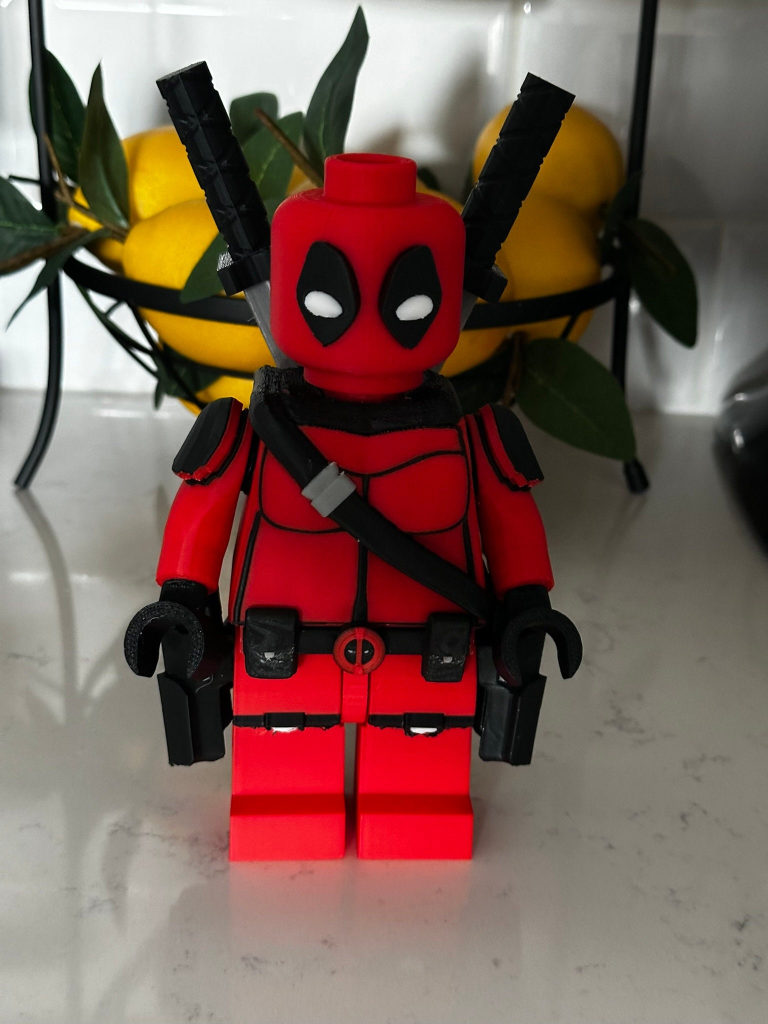 Bricks Deadpool 3D 8 Inches - Etsy