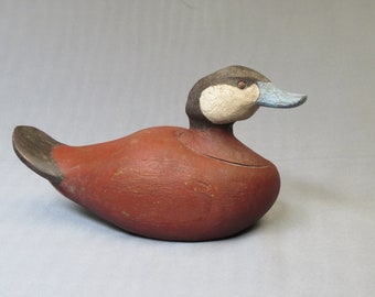 Antique Duck Decoy - Etsy