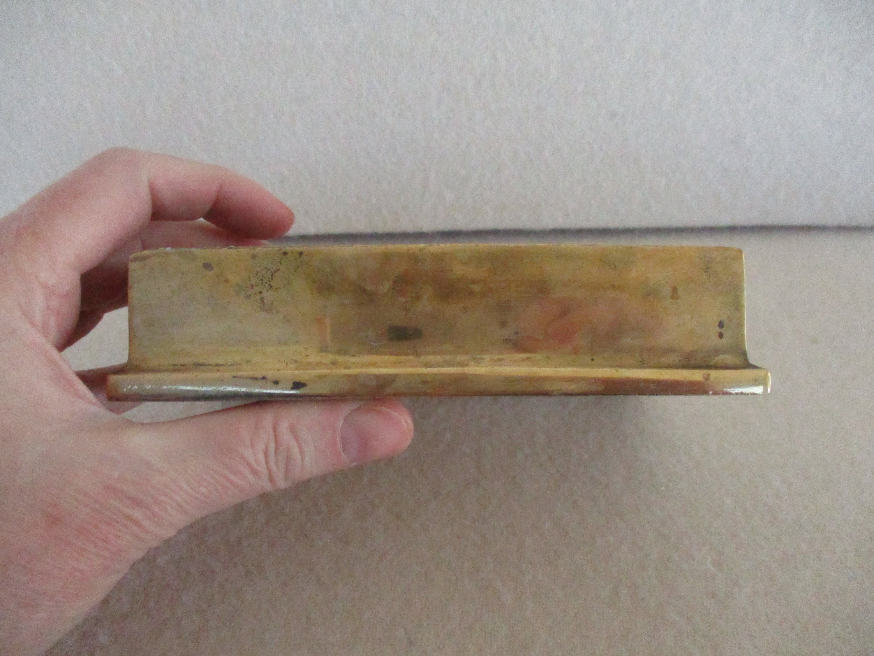 1950's Gold Tone Brass Box - Etsy