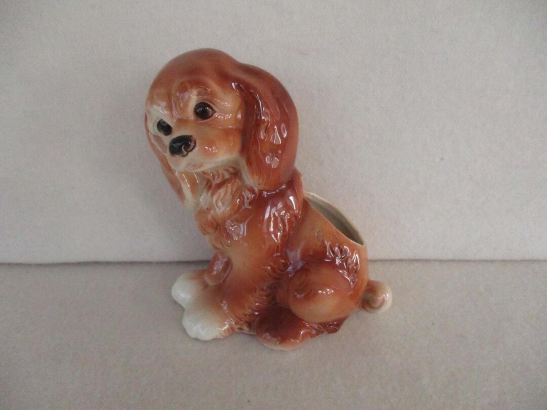 Royal Copley Dog Planter Cocker Spaniel - Etsy