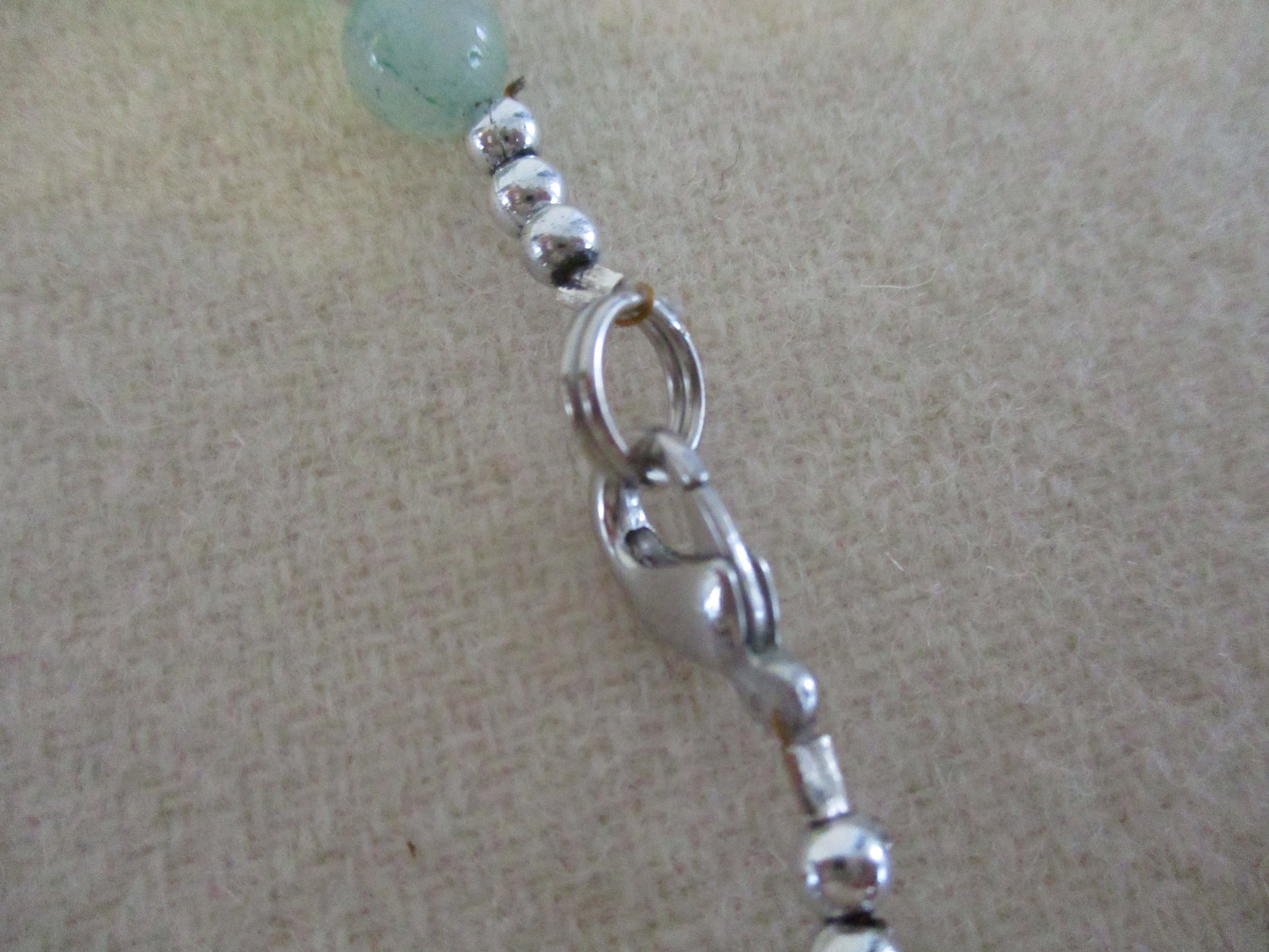 Green Glass Necklace Hand Made W/ Recycled Green Stones - Etsy