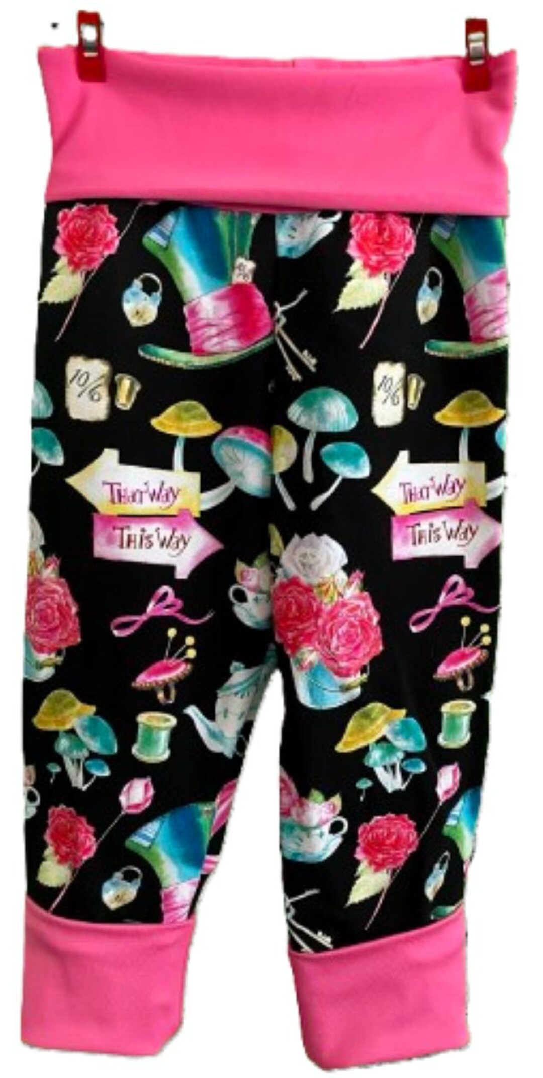 Grow With Me... Fluff Bum Pants- Alice Tea Party - Etsy