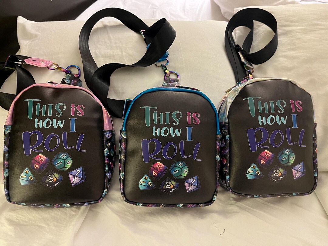 D and D This is How I Roll Large Mav Pack / Crossbody Sling Bag / Back ...