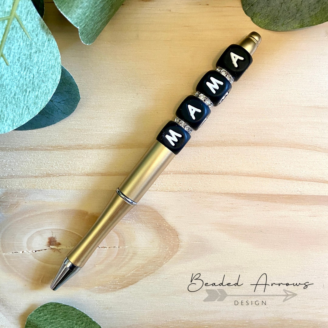 Mama Pen, Black and Gold Pen, Mama Bling, Mothers Day Gift - Etsy