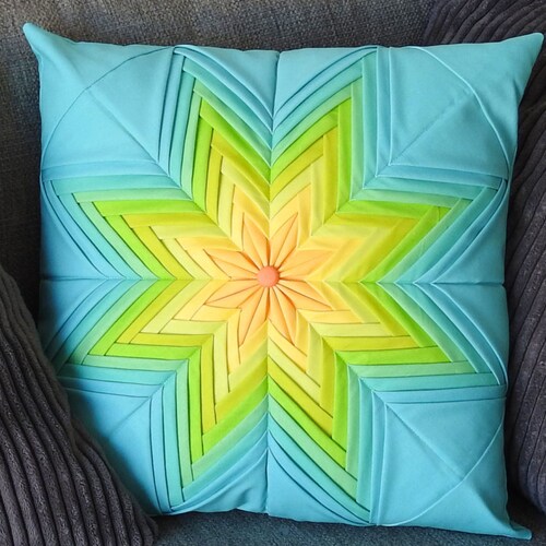 Fancy Folded Star Pillow A Pillowcase PDF Sewing Pattern - Etsy