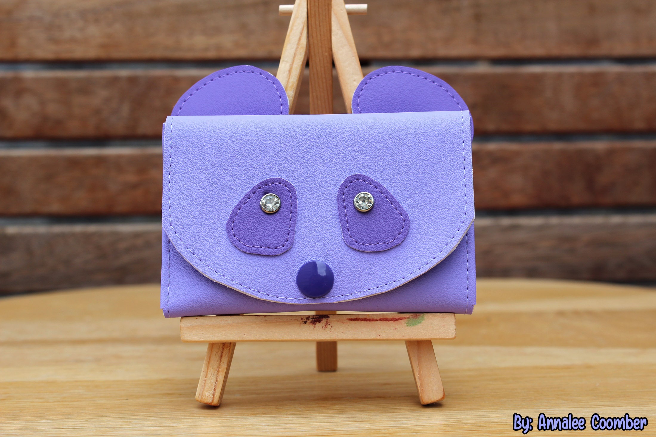 Animal Card Holder Sewing Pattern: Fox, Panda or Owl Wallet (PDF ...