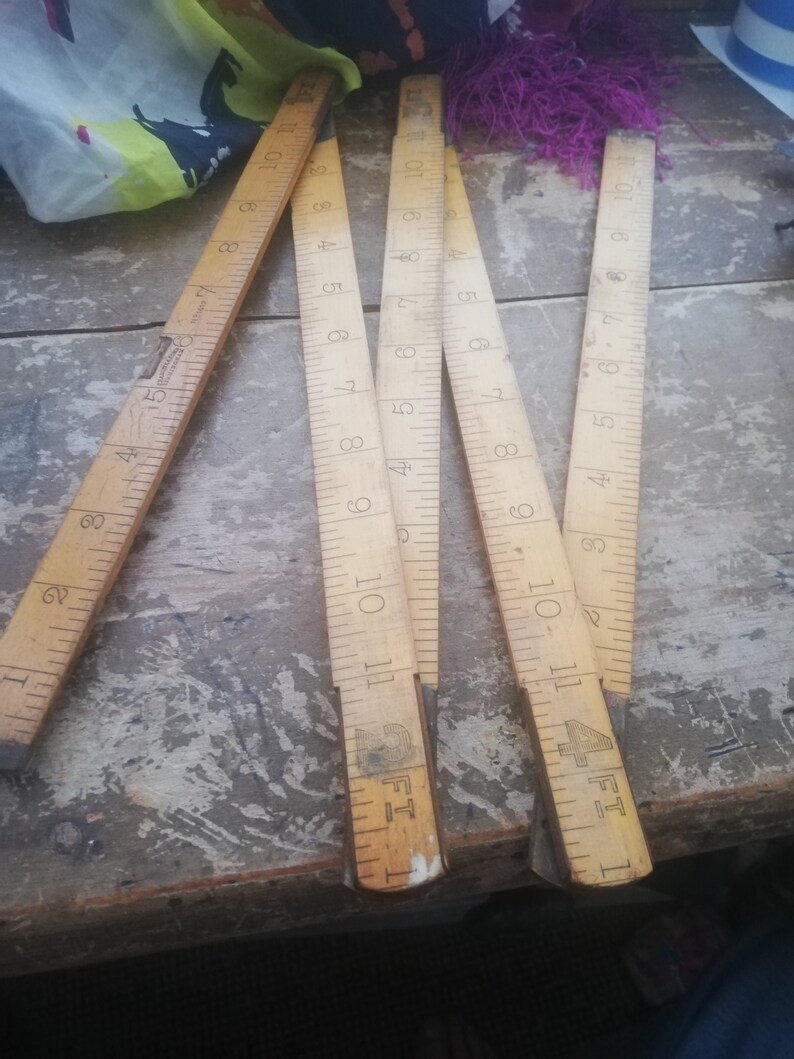 Vintage J. Rabone & Sons 5 Ft/ 60" Folding Ruler - Etsy