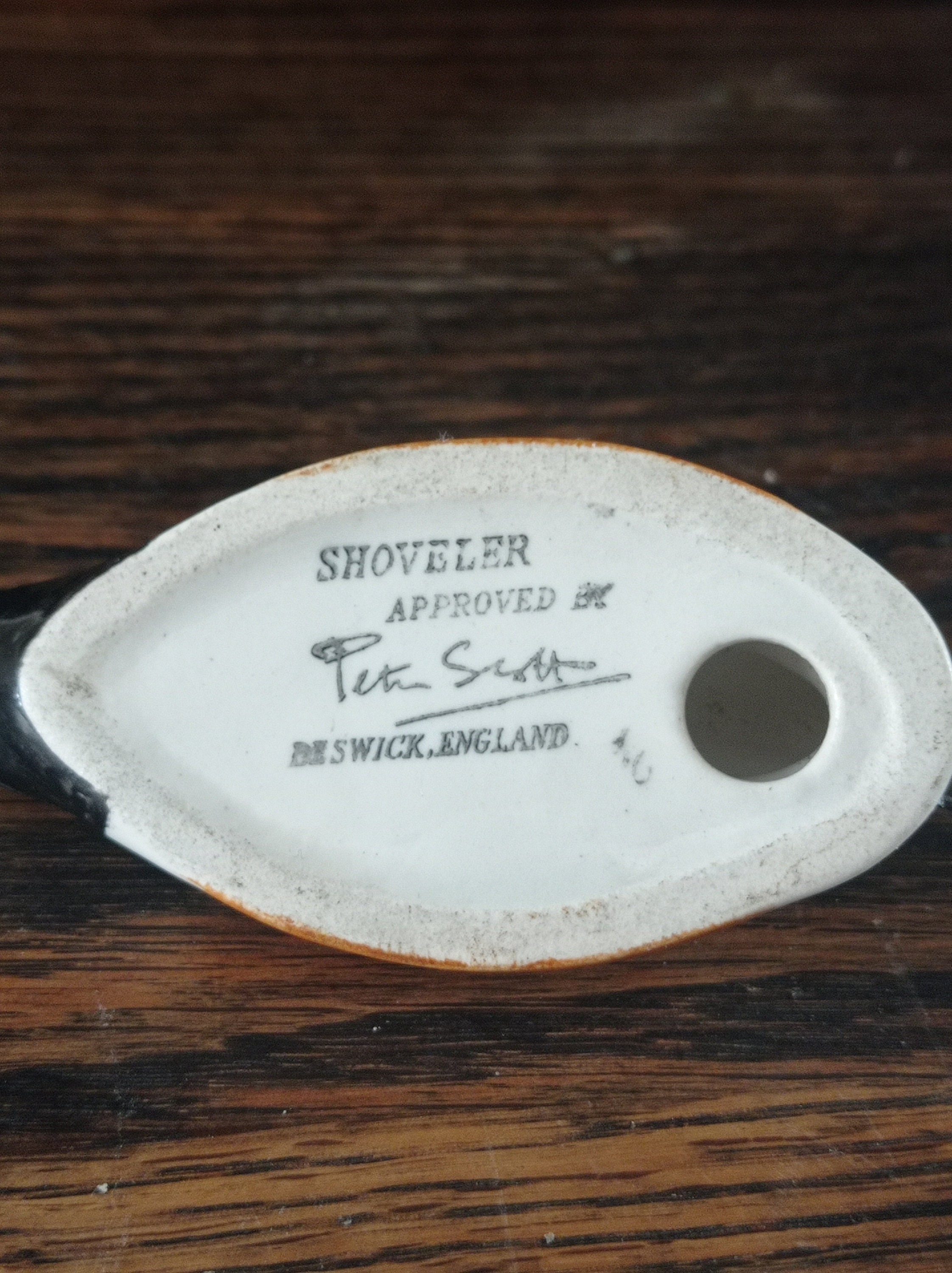 Rare Beswick Wild Fowl Series Shovel Duck Figure -approved by Peter ...