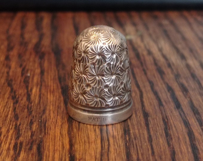 Early Charles Horner Dorcas Thimble Size 9 - Etsy