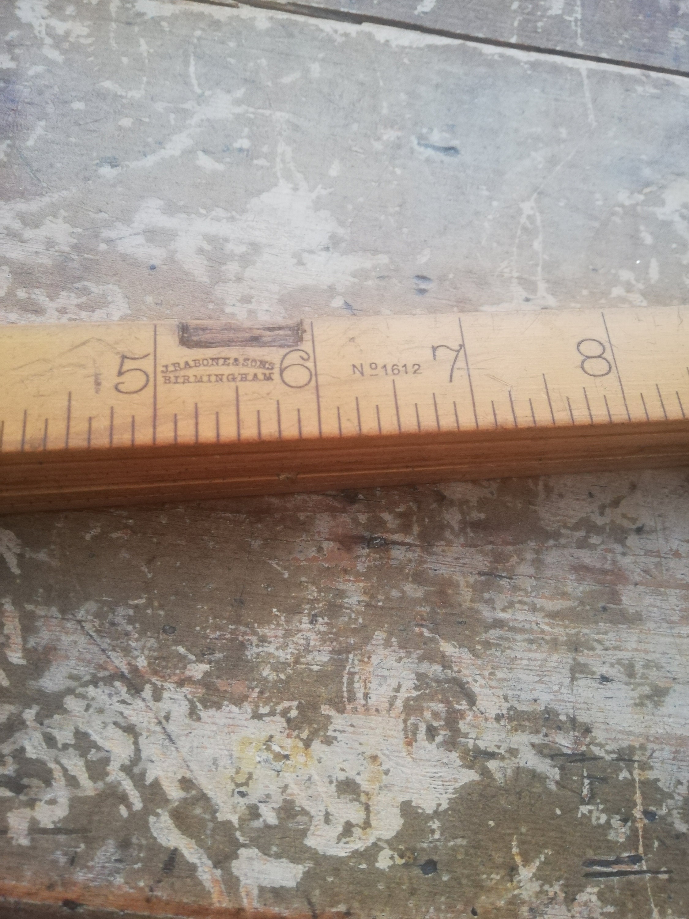 Buy Vintage J. Rabone & Sons 5 Ft/ 60" Folding Ruler Online in India - Etsy