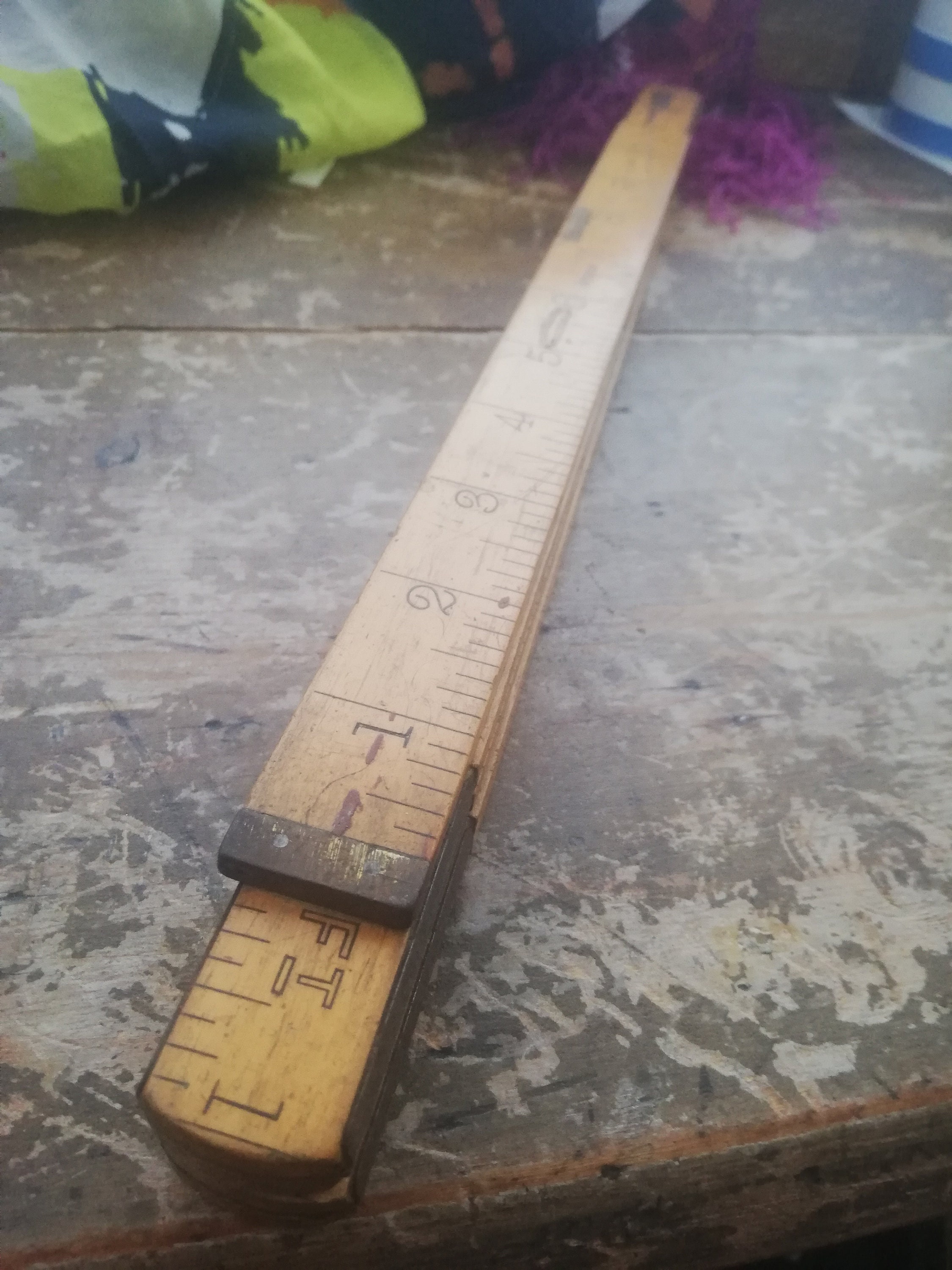 Vintage J. Rabone & Sons 5 Ft/ 60" Folding Ruler - Etsy