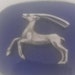 Stunning Art Deco Blue Enamel & Silver Springbok Brooch - Etsy UK
